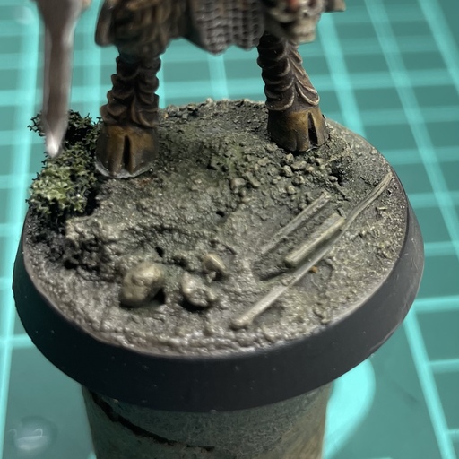 Beastmen bases by DocRemington | Paint Pad