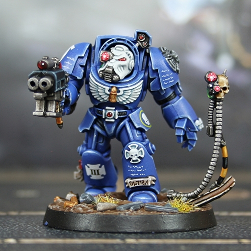 Ultramarine Blue Power Armour (2021) by RookieBrushes | Paint Pad