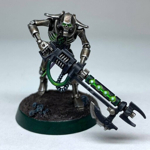 Sautekh Necron Warriors by HowAdzPaints | Paint Pad