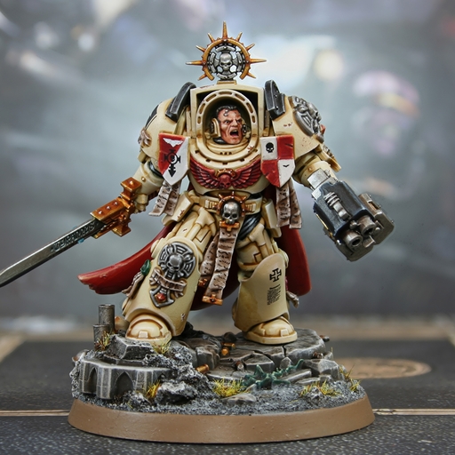 Tome Keepers Captain in Terminator Armour by RookieBrushes | Paint Pad