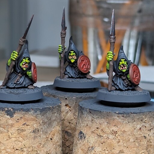 Goblin flesh and faces by Veles | Paint Pad