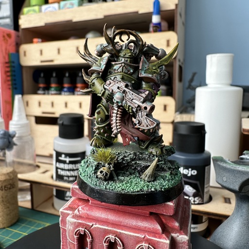 Death Guard Plague Marine by Panda_Dante | Paint Pad