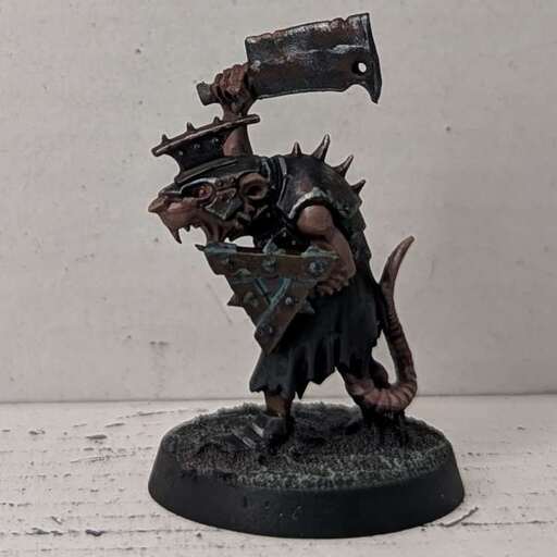 Clan Rictus (Clanrats, Skaven, Age of Sigmar) by notatadbad | Paint Pad