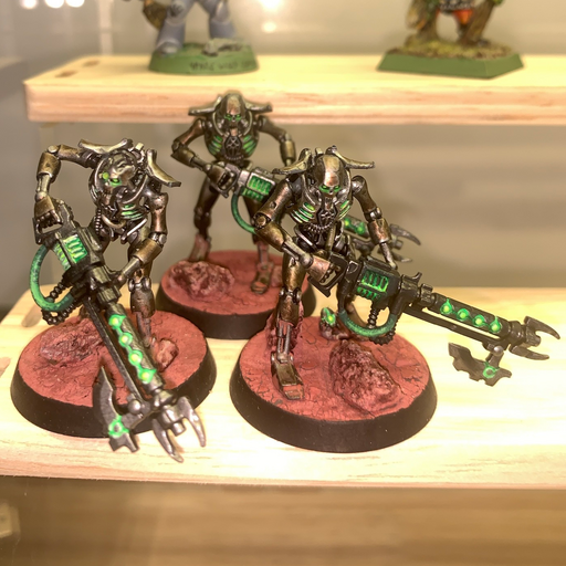 Necron Warriors (Sautekh Dynasty) [AP Fanatic] by RaHaN | Paint Pad
