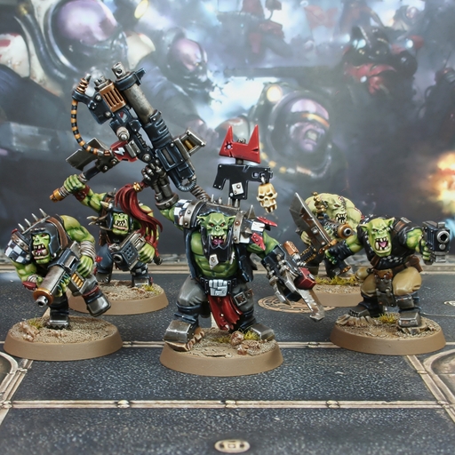 Ork Goffs by RookieBrushes | Paint Pad