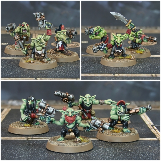Gretchin/Goblin Skin Tone Collection by RookieBrushes | Paint Pad