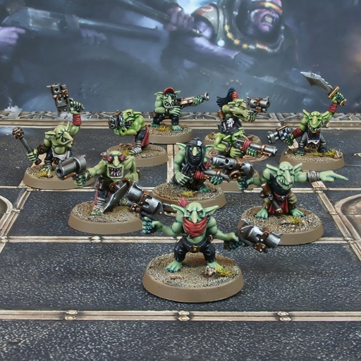 Gretchin Goffs by RookieBrushes | Paint Pad