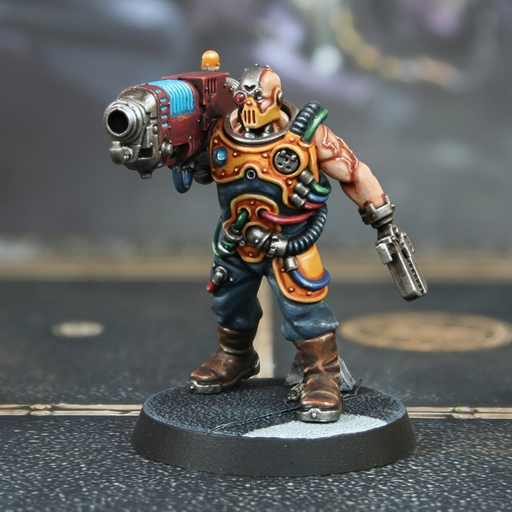 Inquisition: Gun Servitor Agent by RookieBrushes | Paint Pad
