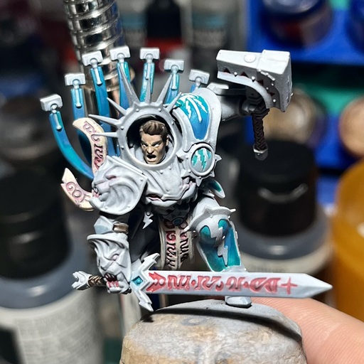 Storm cast white armour by Durzo-Blint | Paint Pad