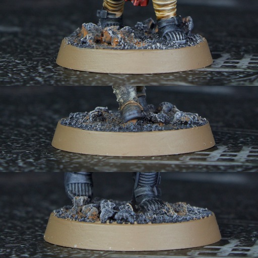 Genestealer Cults - Mining world basing by genestealercultdale | Paint Pad