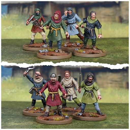 Barons' War: Peasant Levy (1100-1350) by RookieBrushes | Paint Pad