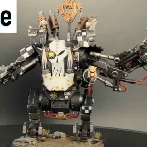 Orks Deff Dread by SimoGecko | Paint Pad