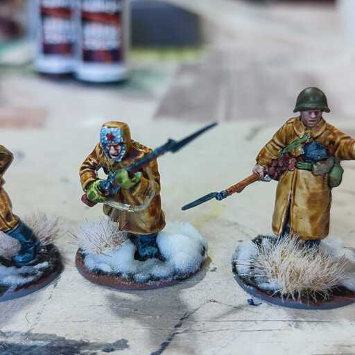 Soviet Infantry (Winter) by Zautajin | Paint Pad