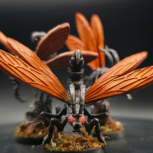 Cazadors (Dungeons & Lasers Giant Wasps; Fallout) by notatadbad | Paint Pad