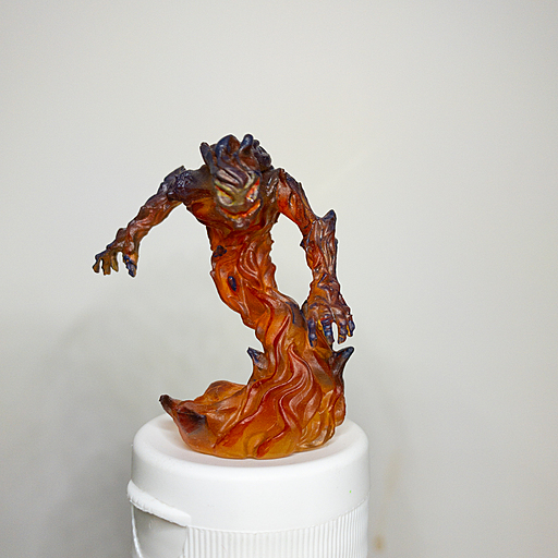 Medium Fire Elemental by MiniMaven | Paint Pad