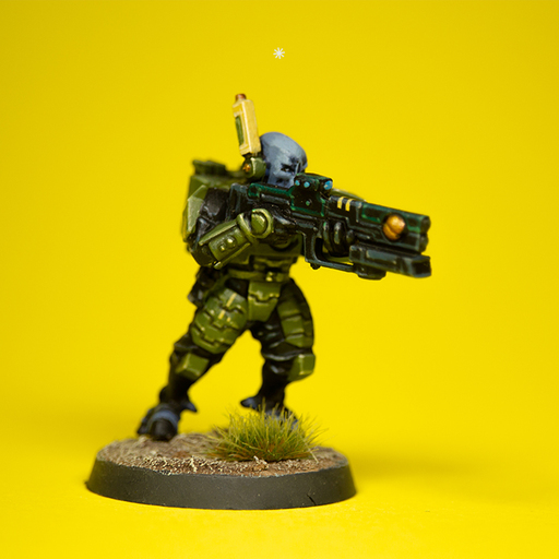 Fal'shia Sept Fire Warrior by andromedastudio | Paint Pad