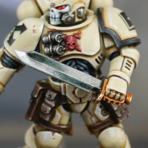 TMM (True Metallic Metal) Sword by RookieBrushes | Paint Pad