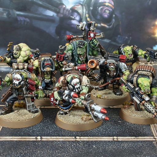 Ork Skin Tone Collection by RookieBrushes | Paint Pad