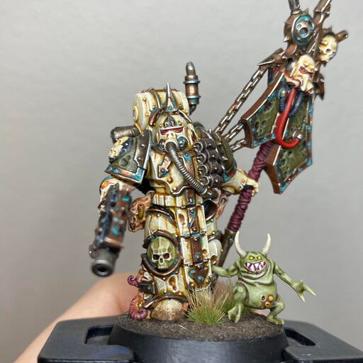 Death Guard Pallid Hand scheme by Short_Frodo | Paint Pad