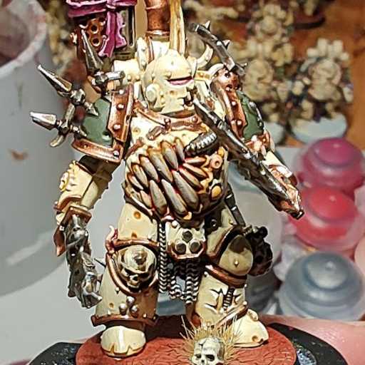 Death Guard Pallid Hand Plague Marines by carneh | Paint Pad