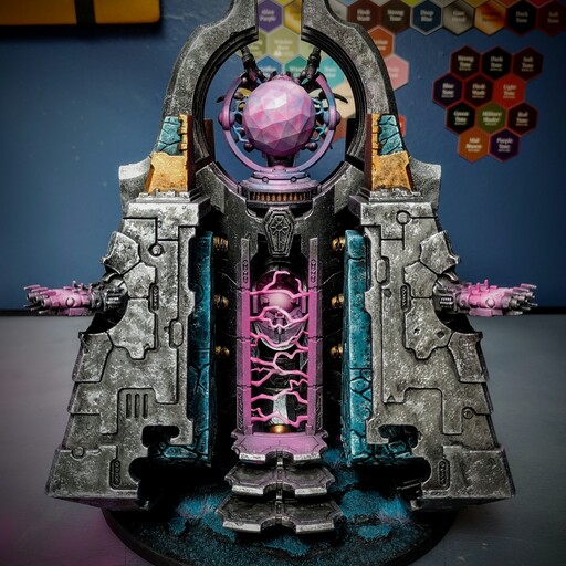 Necron Monolith by Ineptus_humanicus | Paint Pad