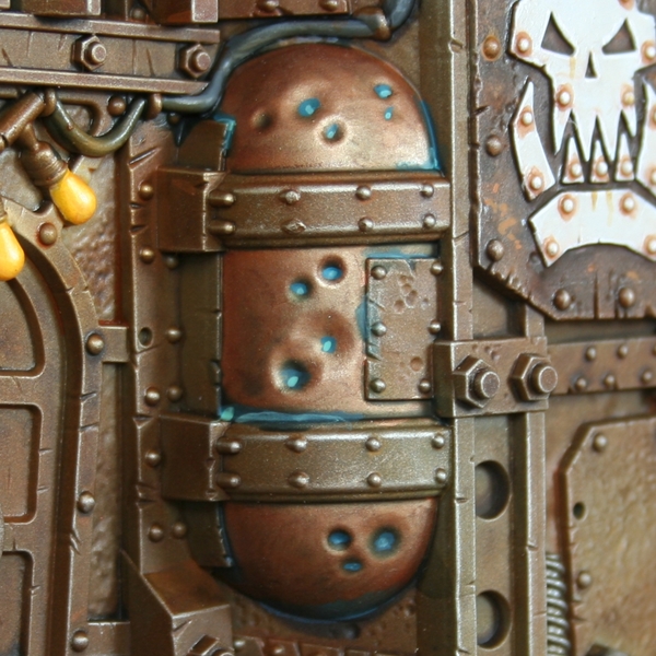 Oxidized Copper by RookieBrushes | Paint Pad