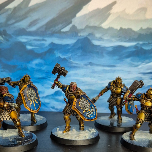 Hammers of sigmar blue by Maffoo | Paint Pad Hammers of sigmar blue by Maffoo | Paint Pad