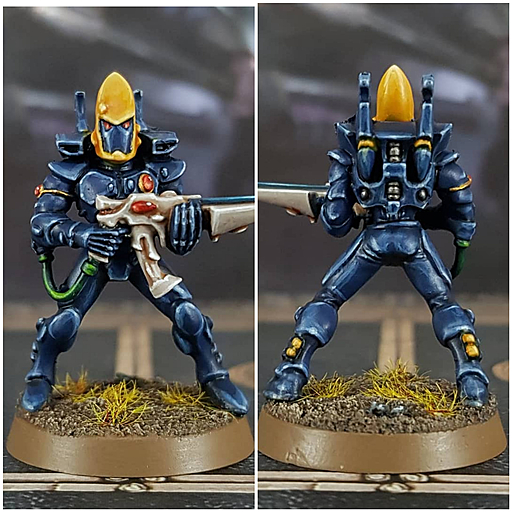 Alaitoc Eldar Armour by RookieBrushes | Paint Pad
