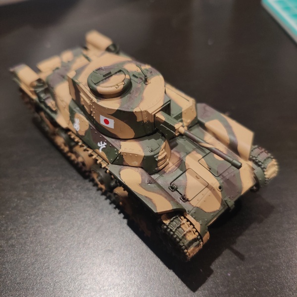 Bolt Action Chi-Ha Japanese Tank by warhanna | Paint Pad