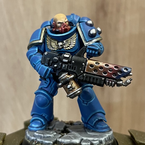 'eavy Metal Infernus Ultramarine by Devoth | Paint Pad
