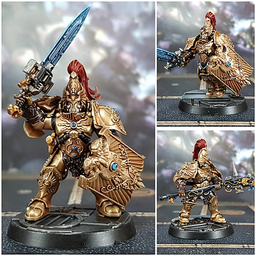 Custodian Guard Gold Armour by RookieBrushes | Paint Pad