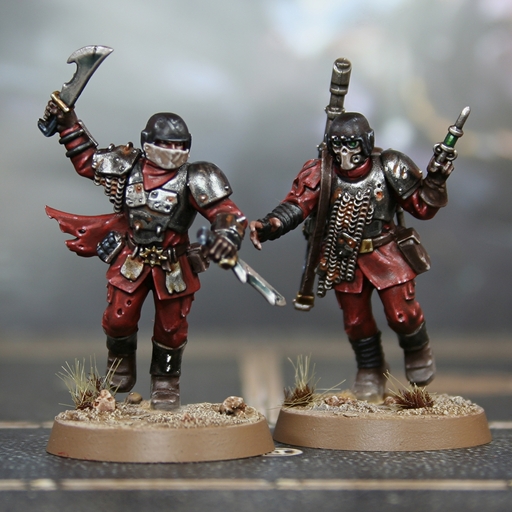Blood Pact Traitor Guard/Cultist by RookieBrushes | Paint Pad