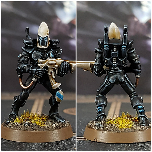 Ulthwe Eldar Armour and Weapons by RookieBrushes | Paint Pad