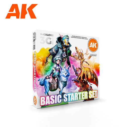 AK Interactive Basic Starter Set by minihobby56 | Paint Pad