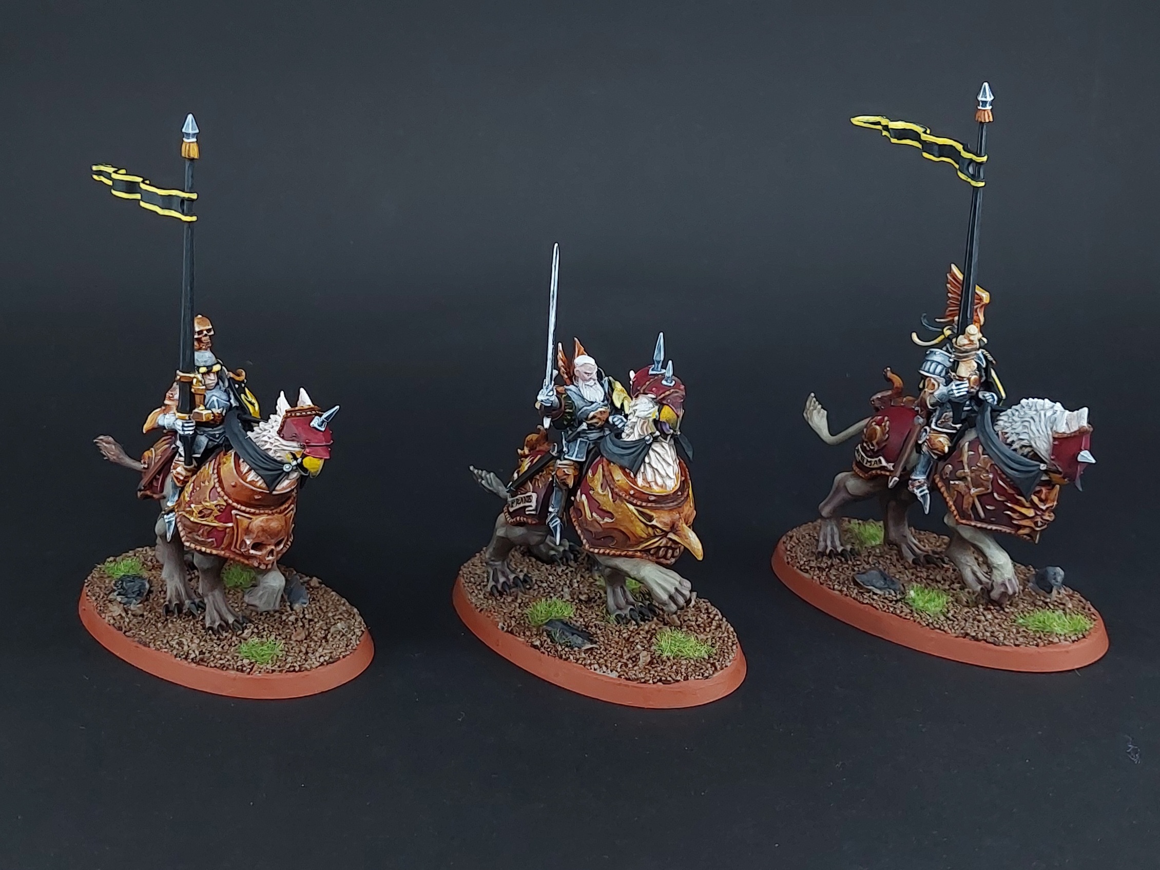 Demigryph knights by wanderingborg | Paint Pad